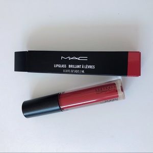 MAC Cosmetics | Makeup | Mac Lipglass 328 Ruby Woo | Poshmark